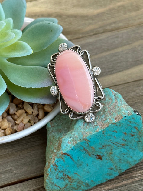 Pink "Cotton Candy" Ring – Turquoise Texas