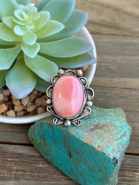 Pink "Cotton Candy" Ring – Turquoise Texas